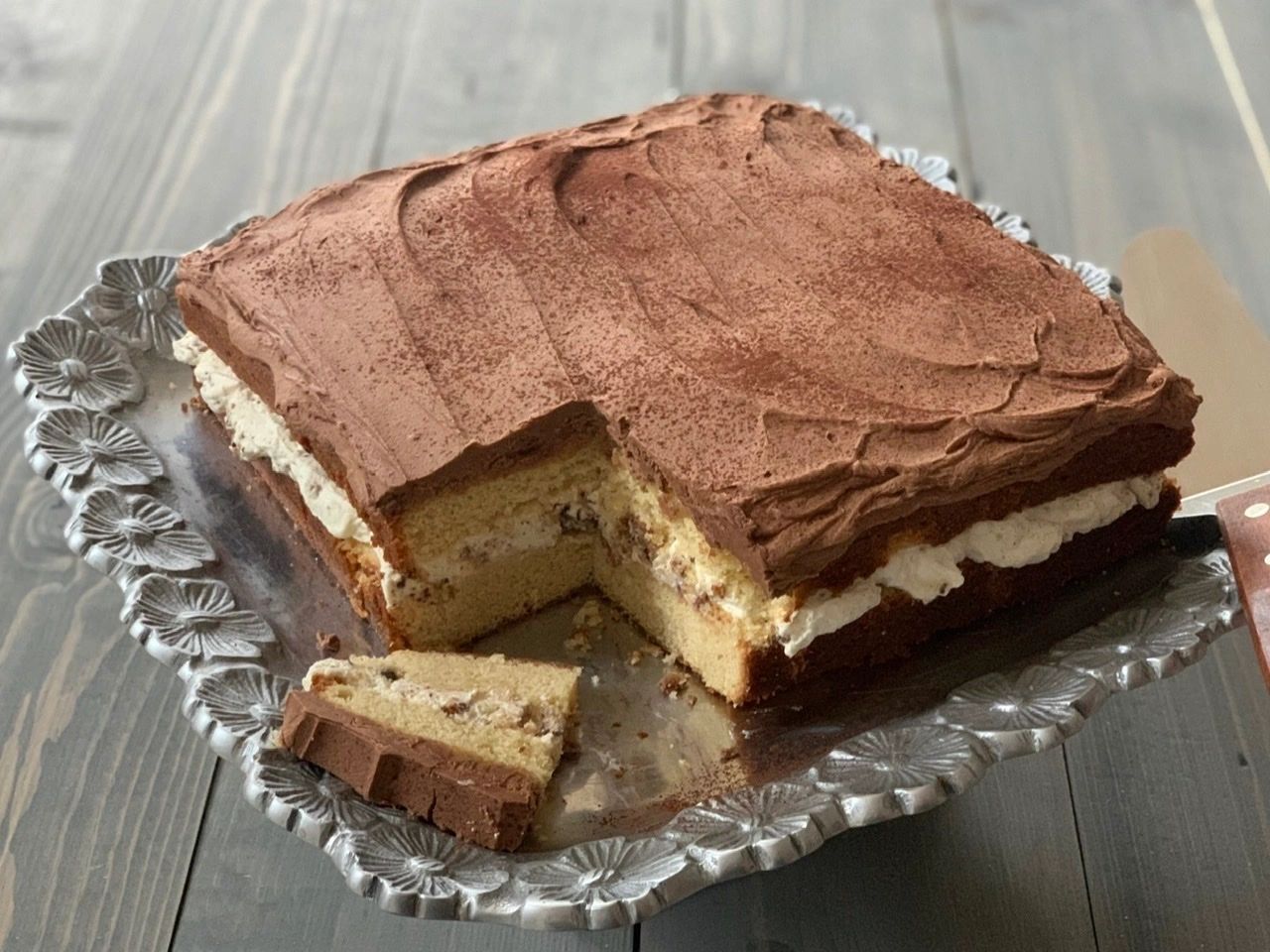 Brown Butter Toffee Cake - Treks & Bites ®️