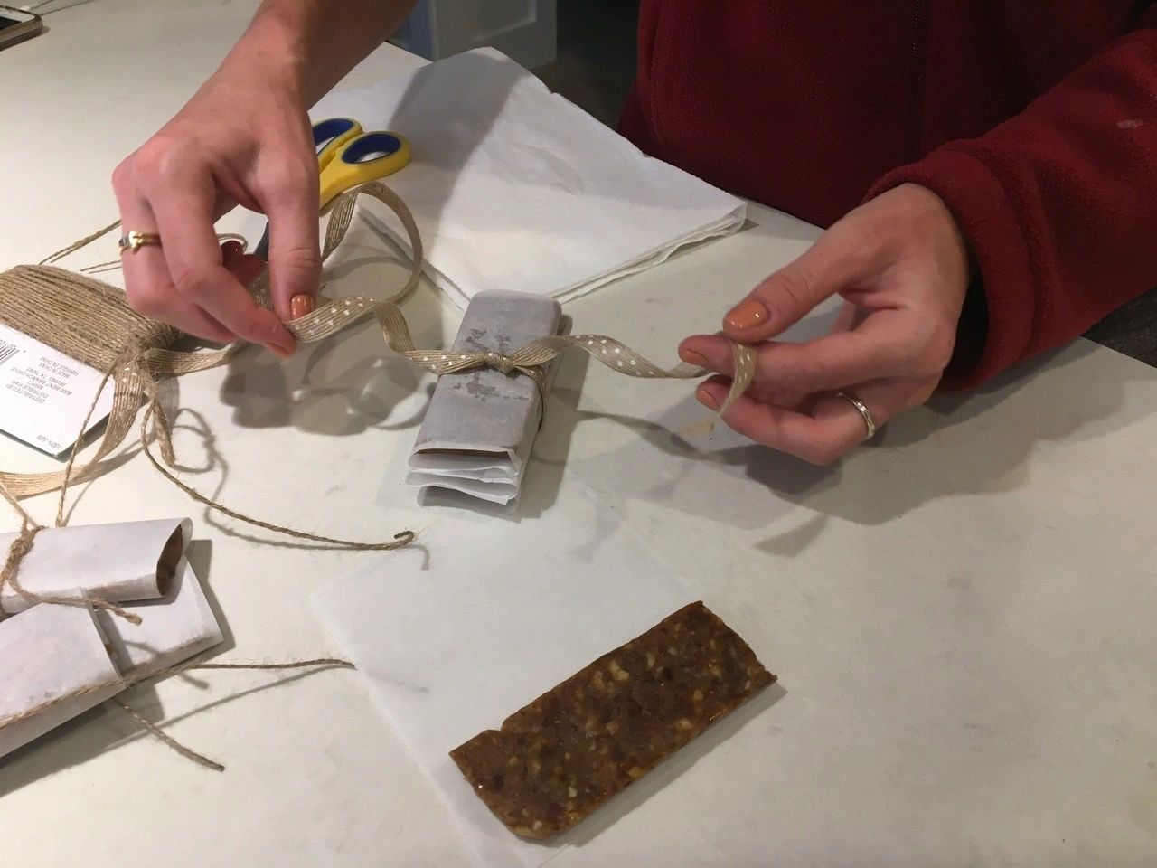 Maple Pecan Date Bars - Treks & Bites ®️