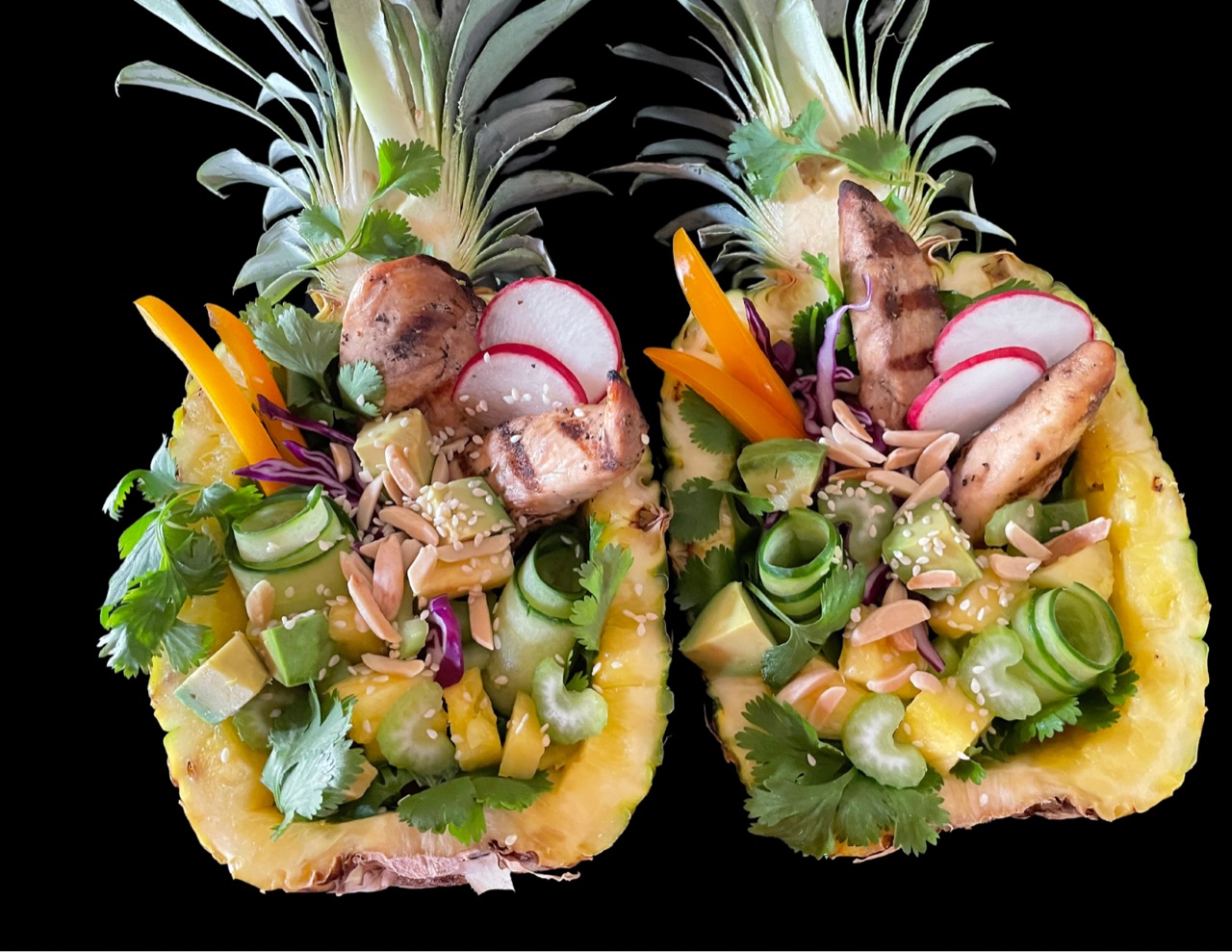 Aloha Chicken Salad - Treks & Bites ®️